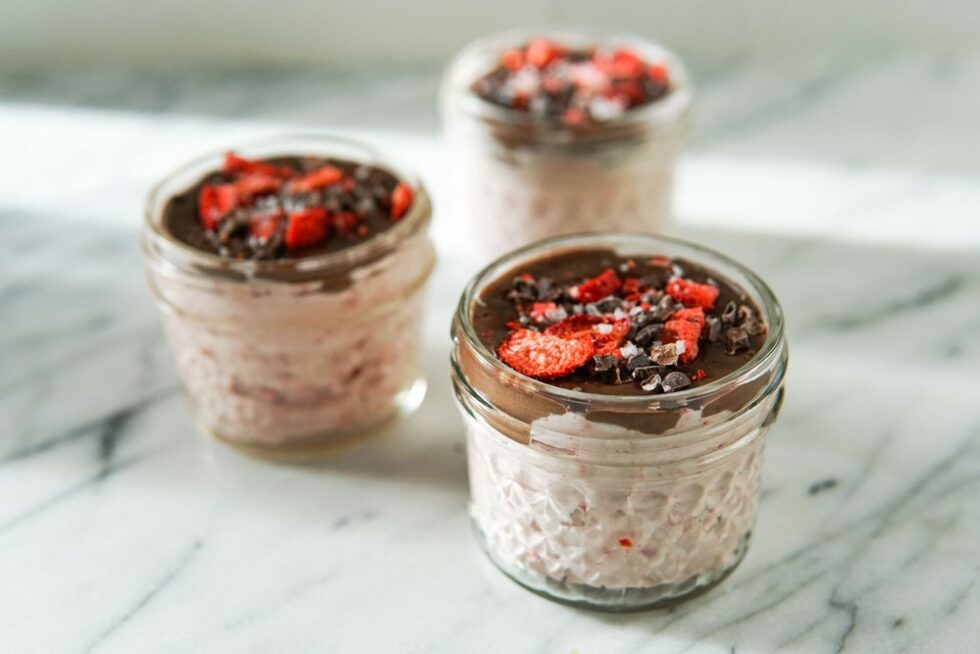 Chocolate Covered Strawberry Mousse | Natalie Cooks