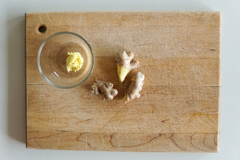How To Peel and Grate Ginger | Natalie Cooks