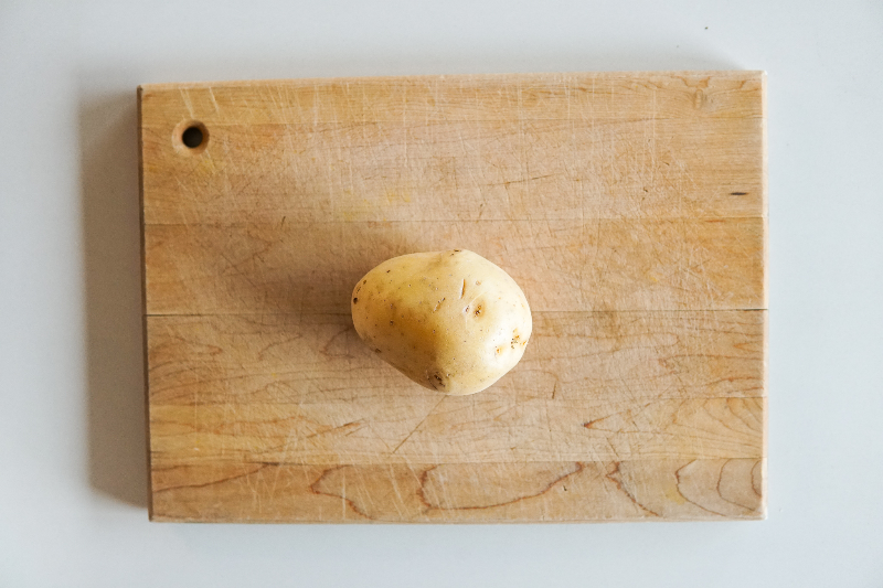 How-To Prep and Cube Potato | Natalie Cooks