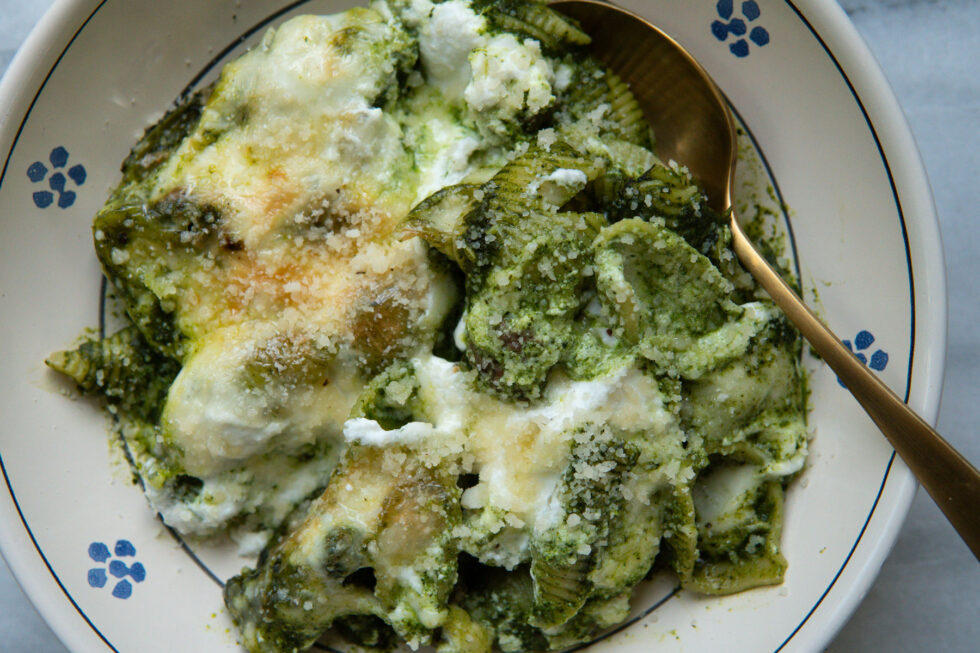 Skillet Green Lasagna | Natalie Cooks