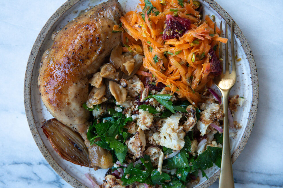 Alison Roman’s Slow Roasted Turkey with Garlic and Herbs | Natalie Cooks