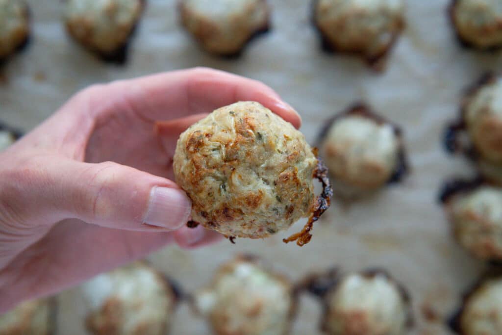 Sneaky Italian Turkey Meatballs | Natalie Cooks