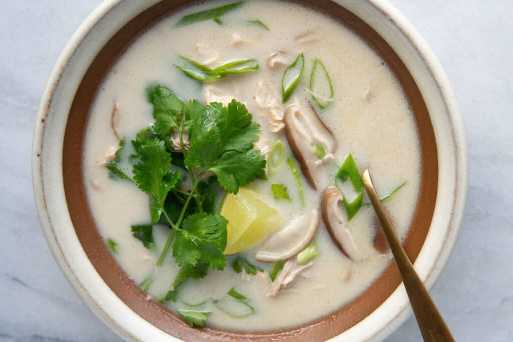 Instant Pot Tom Kha Gai | Natalie Cooks
